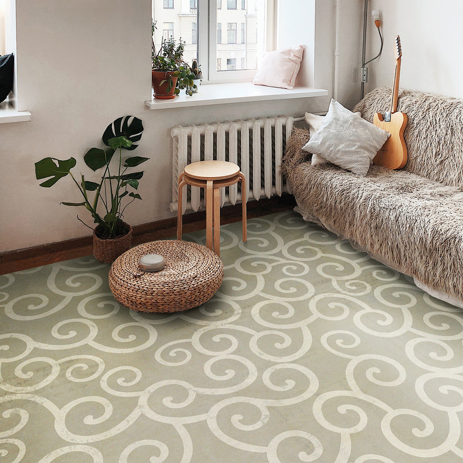 Vintage Vinyl Floorcloth Mats (Pattern 04 Moby Dick) – Hudson & Vine