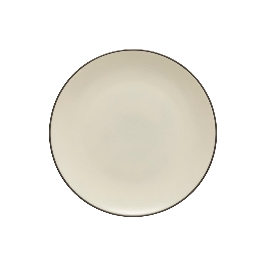 Costa Nova Stacked Organic Fine Stoneware Dinnerware (Salt White ...