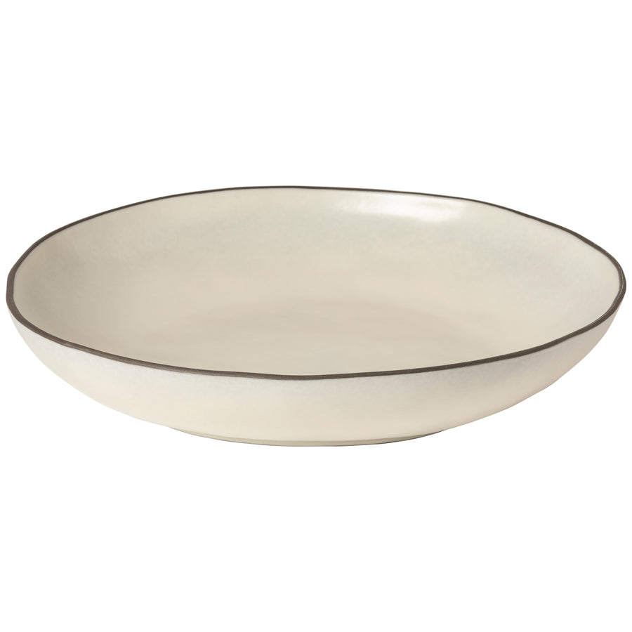 Costa Nova Stacked Organic Fine Stoneware Dinnerware (Salt White ...