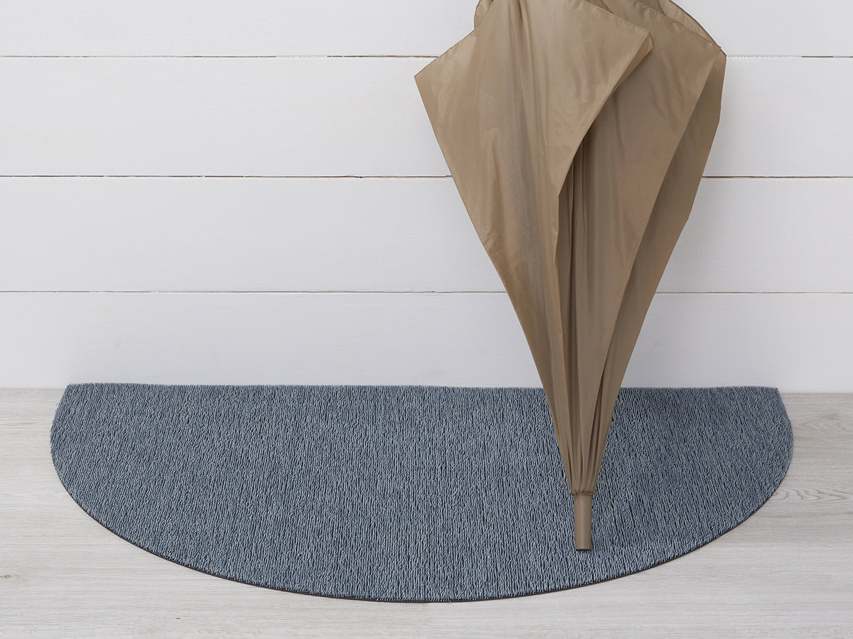 Martha Stewart x Chilewich Heathered Shag Welcome Mat 21x36 (Sea ...