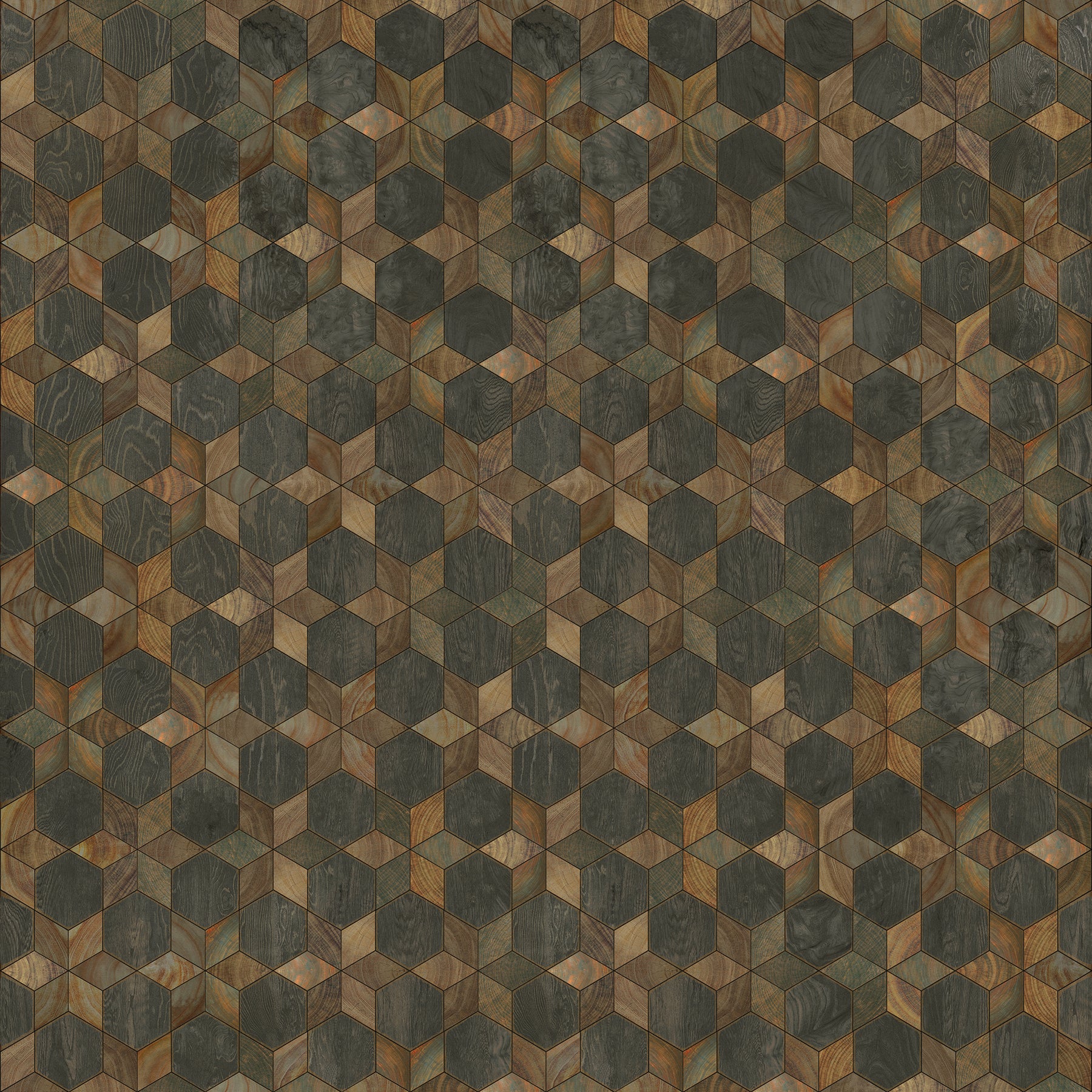 Vintage Vinyl Floorcloth Rug (Artisanry - Illuminated - Shooting Star ...