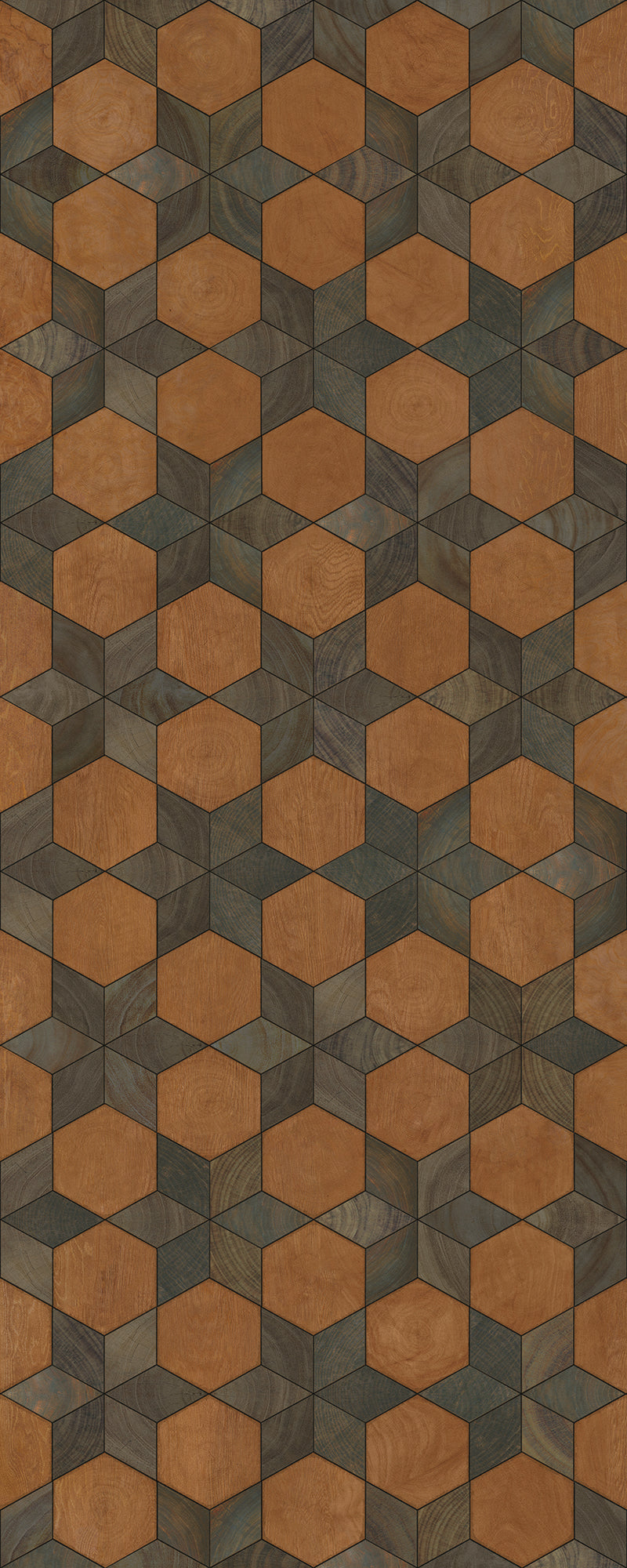 Vintage Vinyl Floorcloth Rug (Artisanry - Illuminated - Star Chamber ...