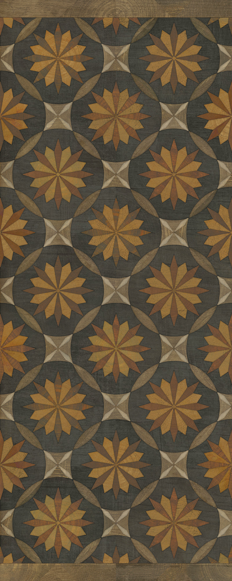 Vintage Vinyl Floorcloth Rug (Artisanry - Roycrofter - As it Seems to ...