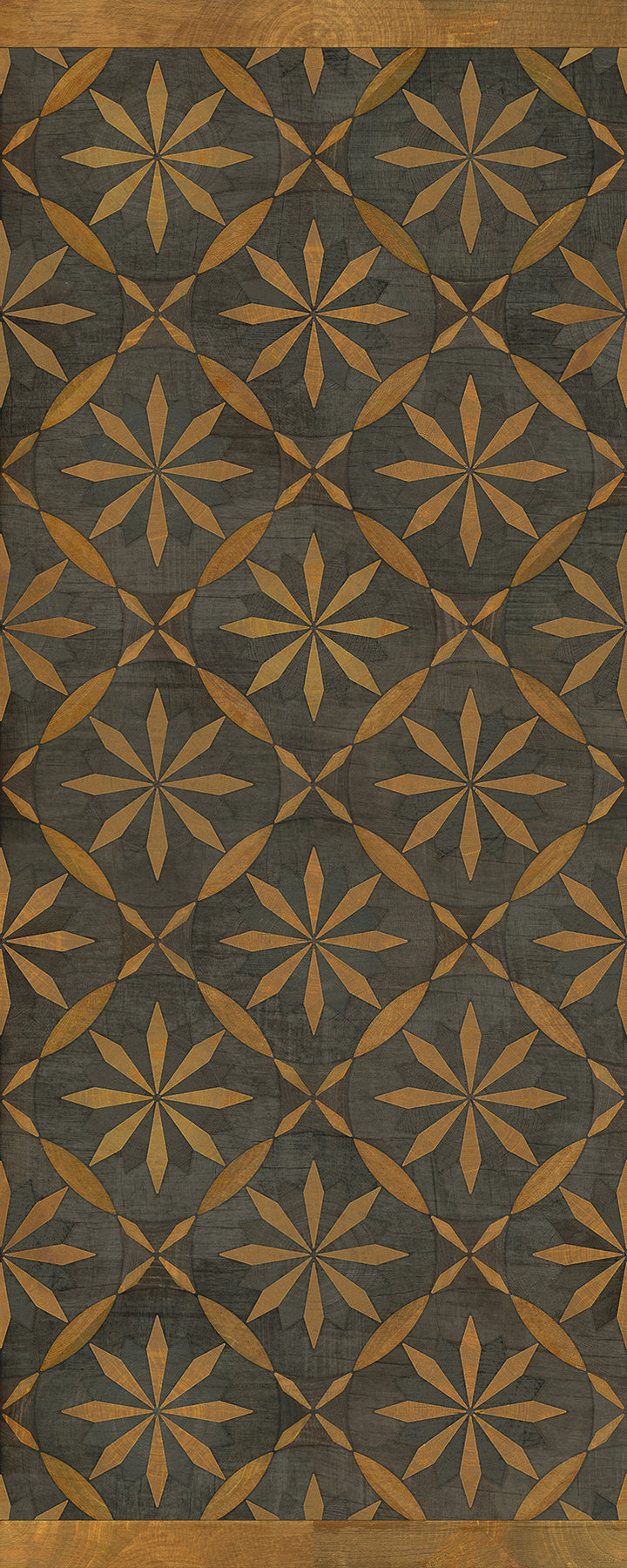 Vintage Vinyl Floorcloth Rug (Artisanry - Roycrofter - No Enemy but Hi ...