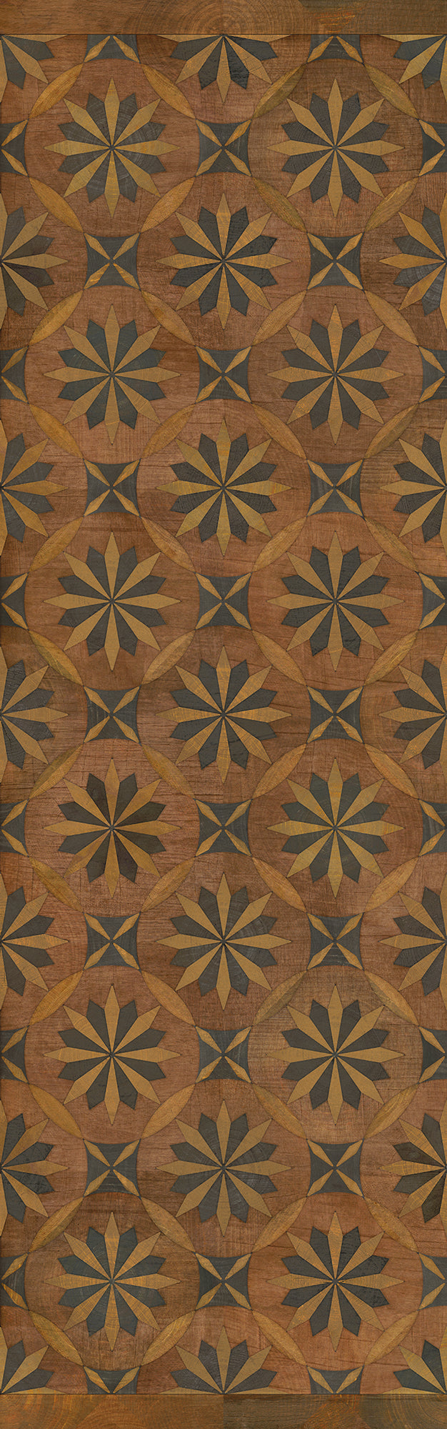 Vintage Vinyl Floorcloth Rug (Artisanry - Roycrofter - Time And Chance ...