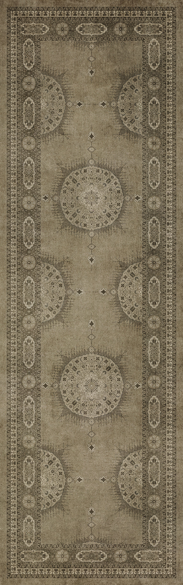 Vintage Vinyl Floorcloth Rug (Persian Bazaar - Tabriz - Daeva) – Hudson ...