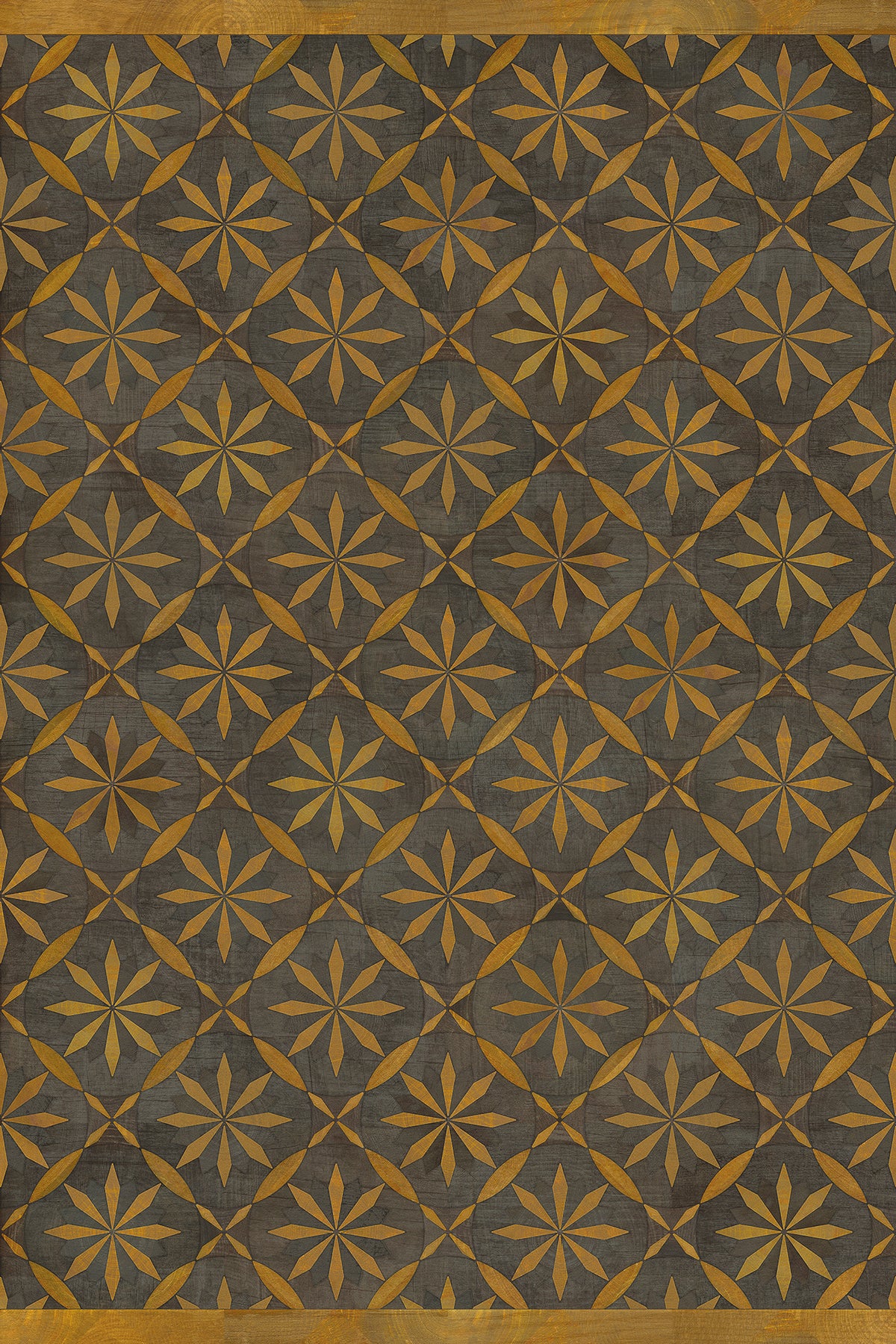 Vintage Vinyl Floorcloth Rug (Artisanry - Roycrofter - No Enemy but Hi ...