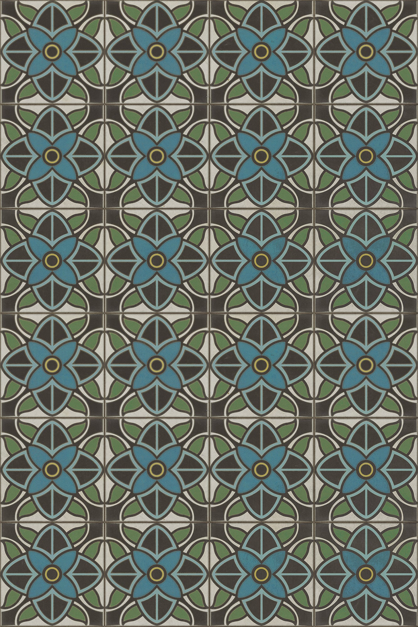 Vintage Vinyl Floorcloth Rug (Pattern 80 Judy Garland) – Hudson & Vine