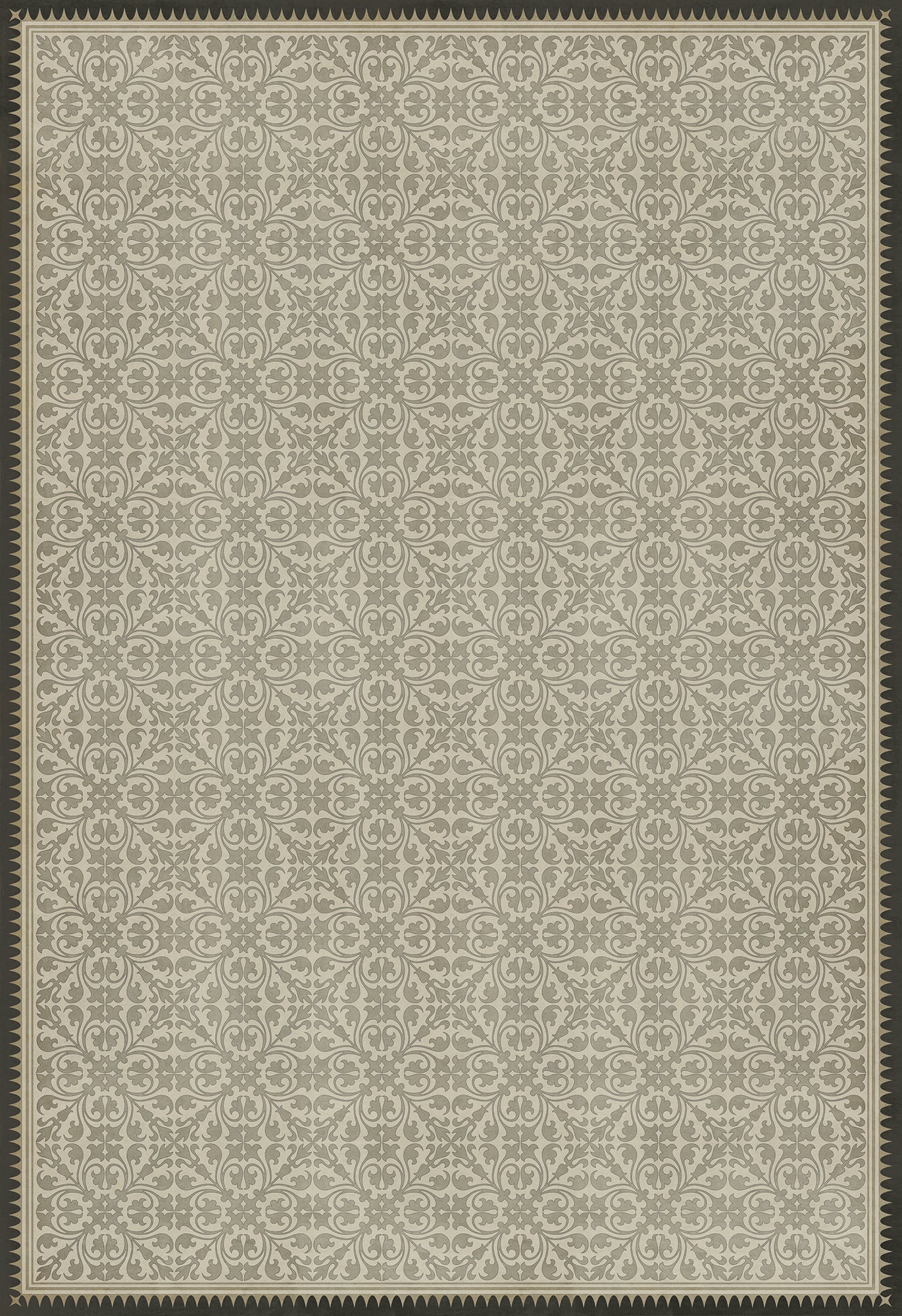 Vintage Vinyl Floorcloth Rug (Pattern 21 The Knight) – Hudson & Vine