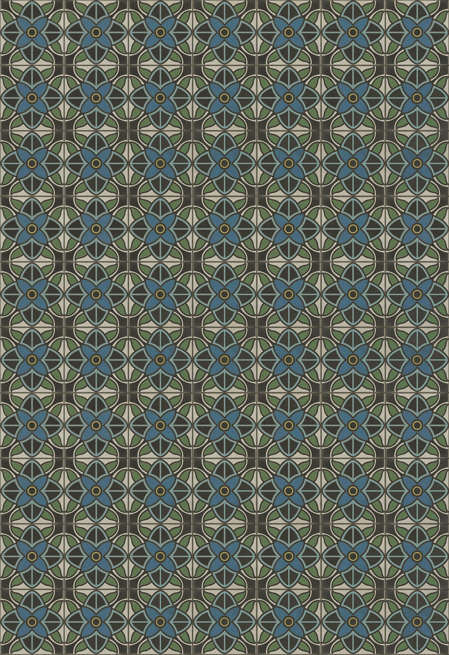 Vintage Vinyl Floorcloth Rug (Pattern 80 Judy Garland) – Hudson & Vine