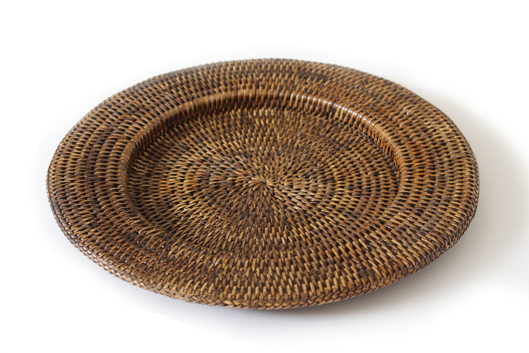 Rattan Round Chargers 13.75" (S/2) – Hudson & Vine