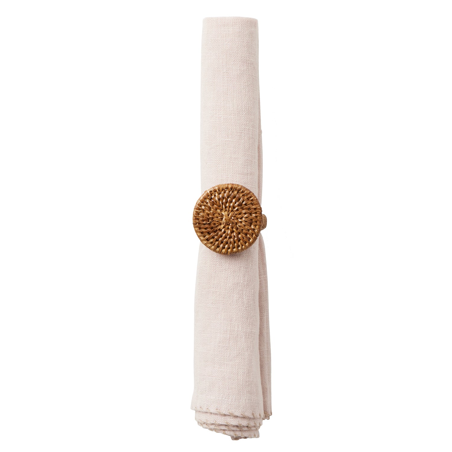Evelyn Soft Pink Linen Napkin Set/4 – Hudson & Vine