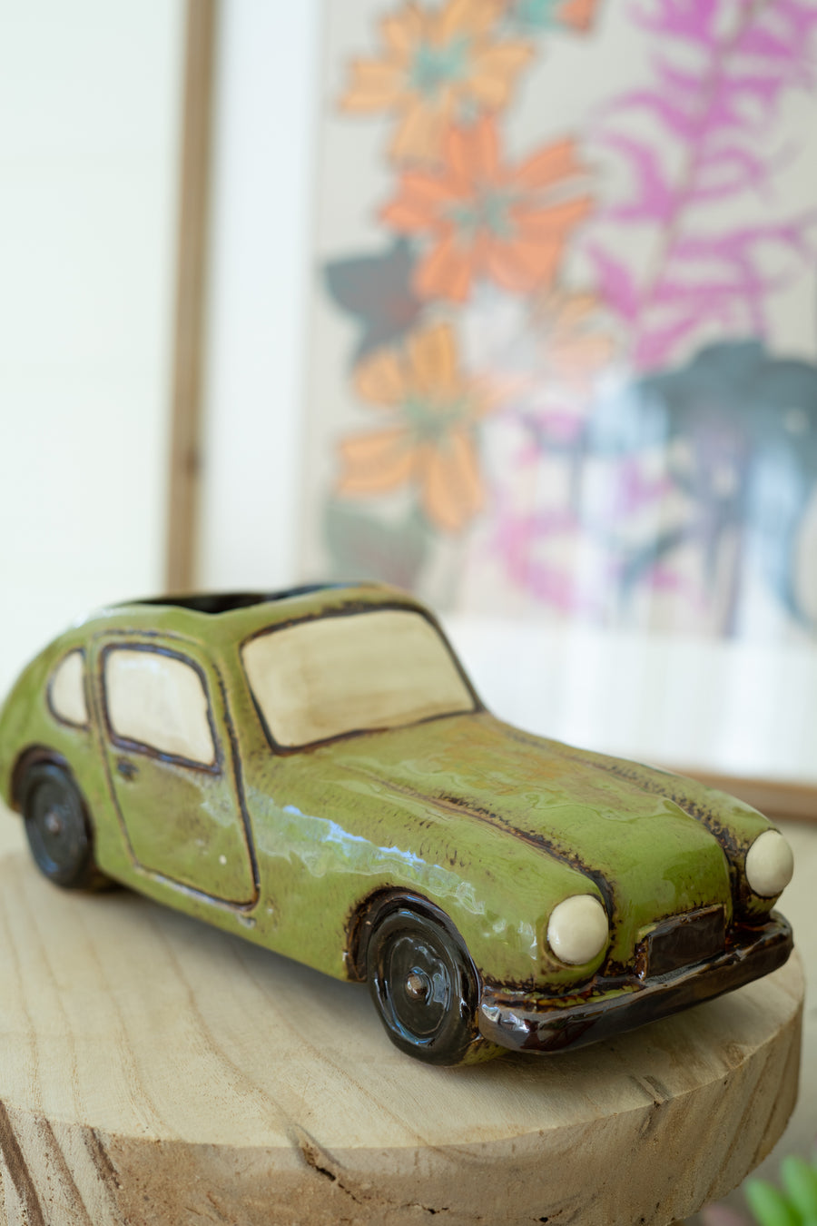 Set Of 3 Ceramic Cars Planters – Hudson & Vine