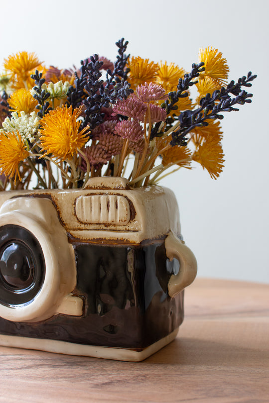 Ceramic Camera Planter – Hudson & Vine