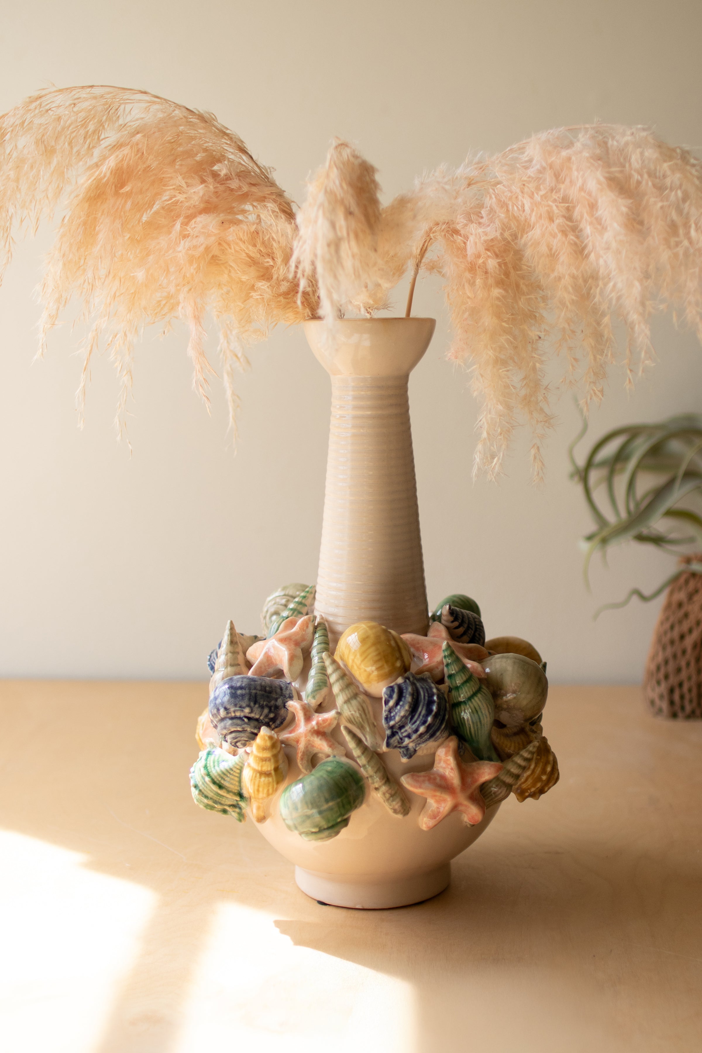 Ceramic Seashell Vase – Hudson & Vine