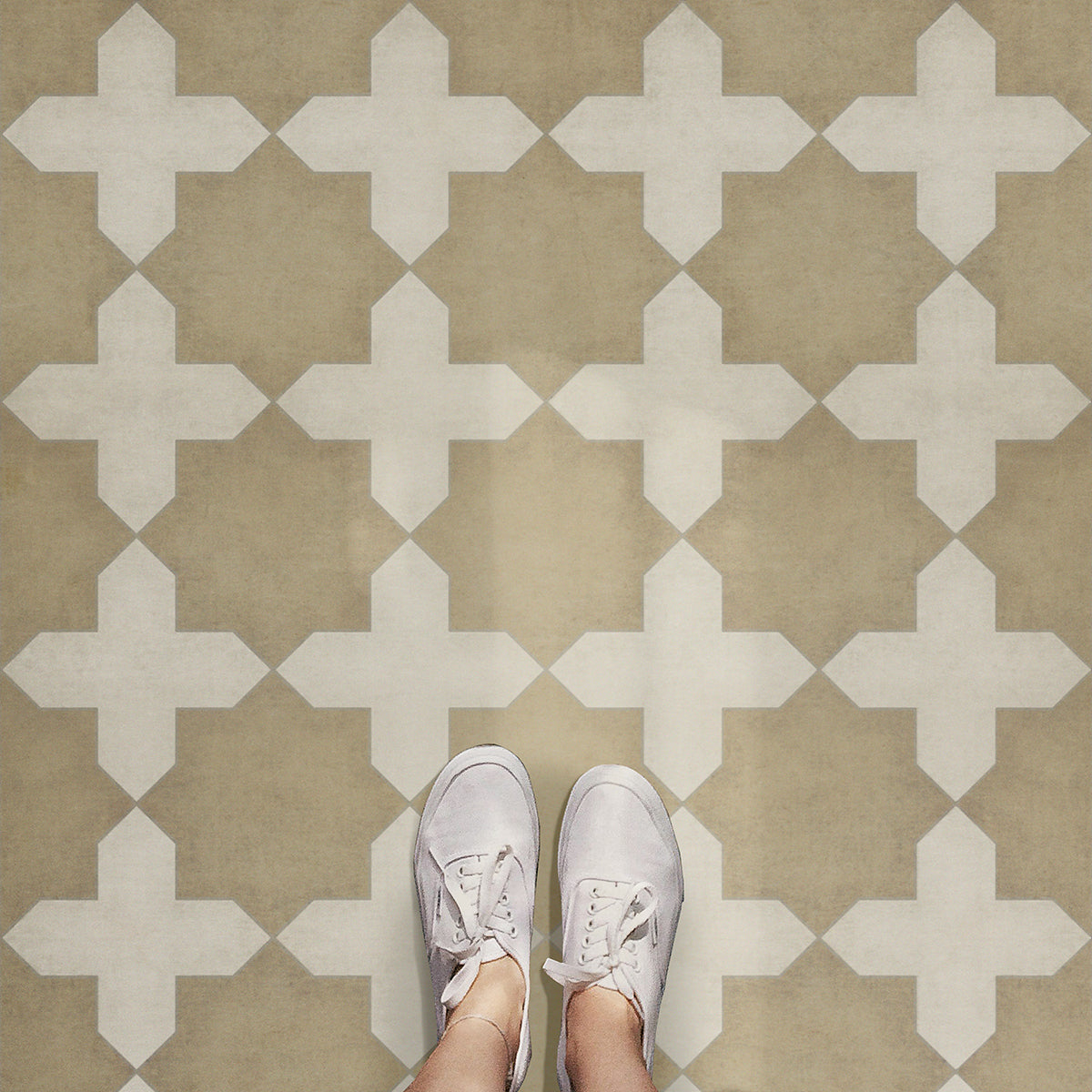 Vintage Vinyl Floorcloth Rug (Pattern 23 Disciple) – Hudson & Vine