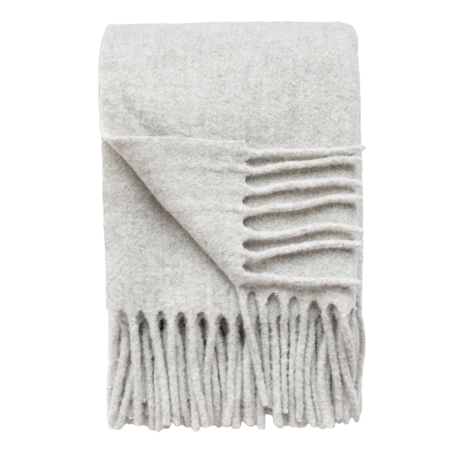 Pembroke Alpaca Wool Throw (Cloud Grey) – Hudson & Vine