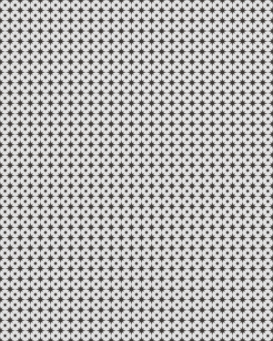 Adama Vinyl Floor Rug (Stella White/Aged Black) – Hudson & Vine