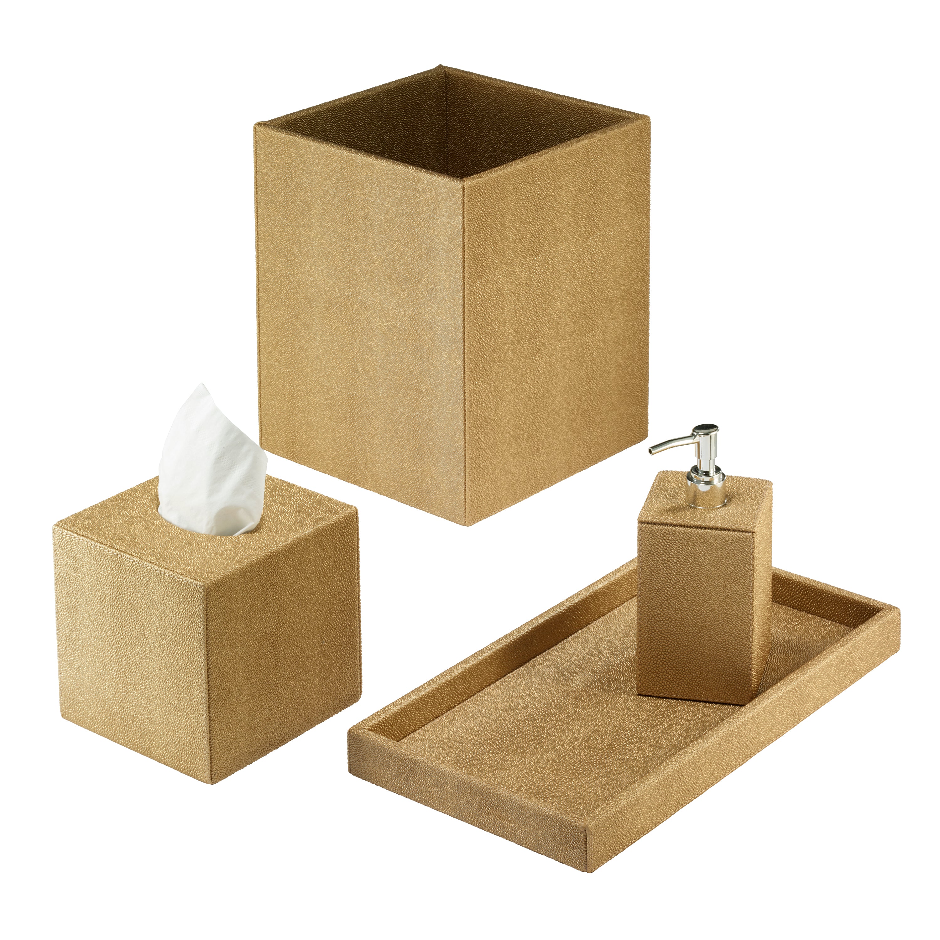 Stingray Vinyl Bathroom Accessories (Gold) – Hudson & Vine