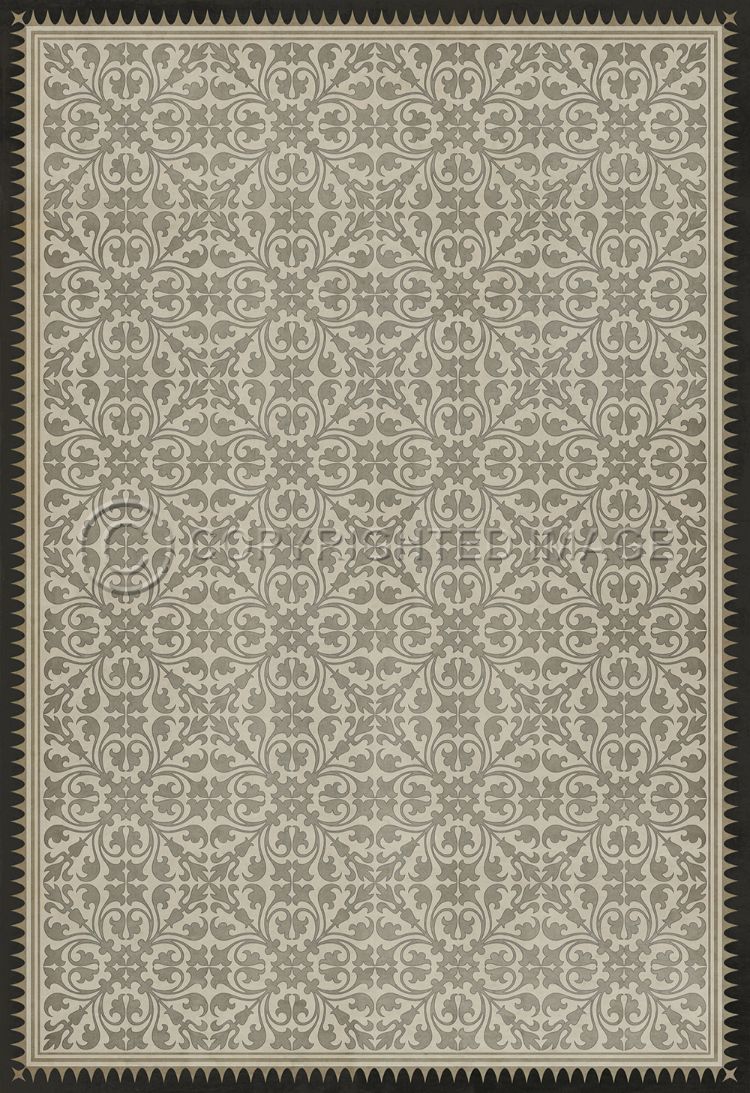 Vintage Vinyl Floorcloth Rug (Pattern 21 The Knight) – Hudson & Vine