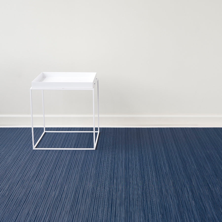 Chilewich Rib Weave Woven Rug (Indigo) – Hudson & Vine