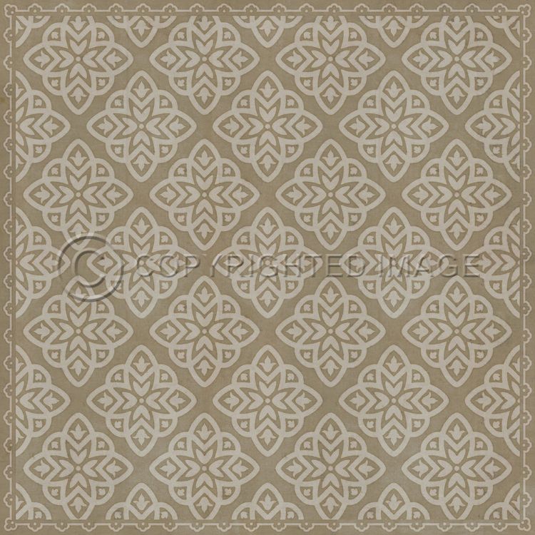 Vintage Vinyl Floorcloth Mats (Pattern 45 Niveus)