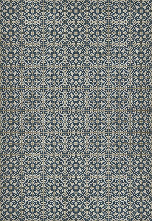 Vintage Vinyl Floorcloth Rug (Pattern 56 Lizzie Bennett) – Hudson & Vine