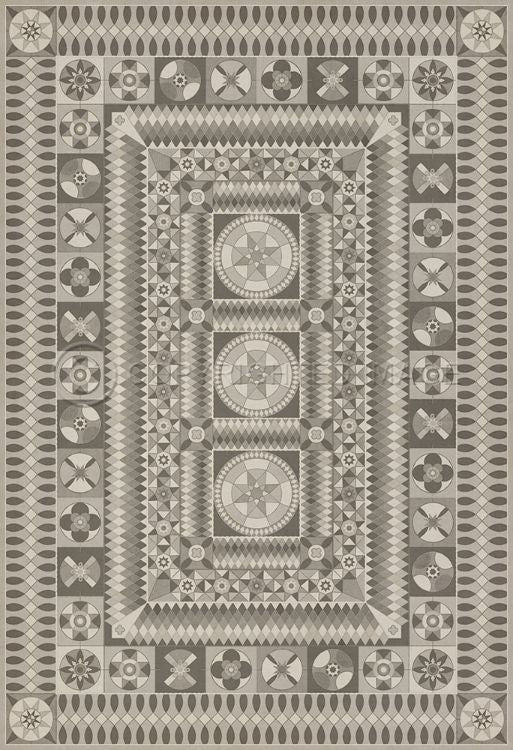 Vintage Vinyl Floorcloth Mats (American Folk Art Museum - Soldiers Qui ...