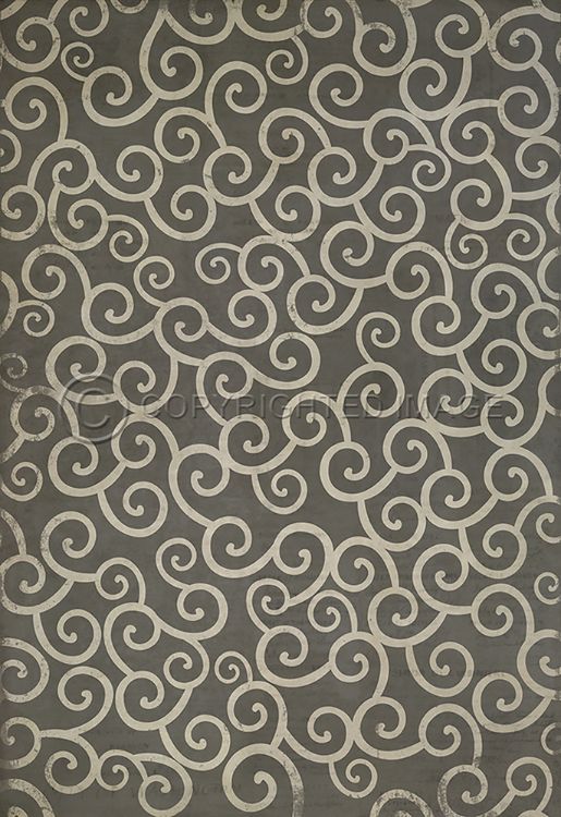 Vintage Vinyl Floorcloth Mats (Pattern 4 Captain Ahab) – Hudson & Vine