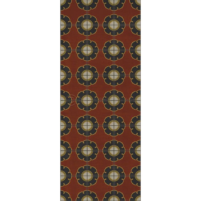 Vintage Vinyl Floorcloth Mat (Classic Pattern 78 Cabaret) – Hudson & Vine