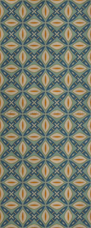 Vintage Vinyl Floorcloth Mat (Classic Pattern 82 Darling) – Hudson & Vine