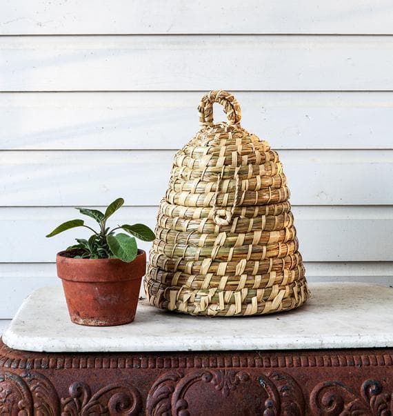 Bee Skep Basket (Set of Two) – Hudson & Vine