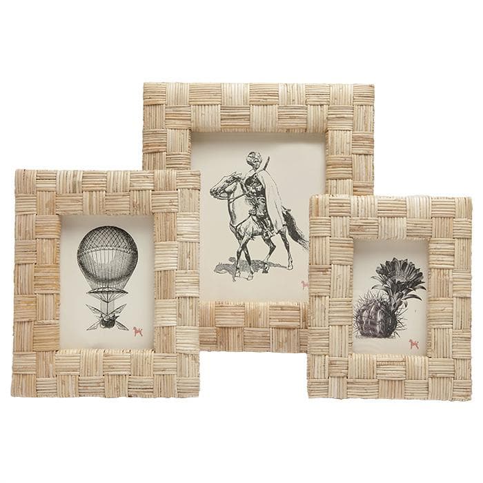 Grasse Natural Cane Rattan Picture Frames – Hudson & Vine