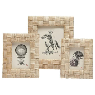 Grasse Natural Cane Rattan Picture Frames – Hudson & Vine