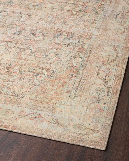 Loloi II Adrian Natural / Apricot Area Rug (ADR-01) – Hudson & Vine