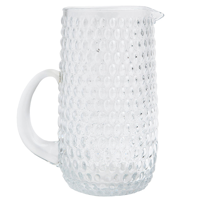 Claire Clear Hand Blown Glass Pitcher – Hudson & Vine