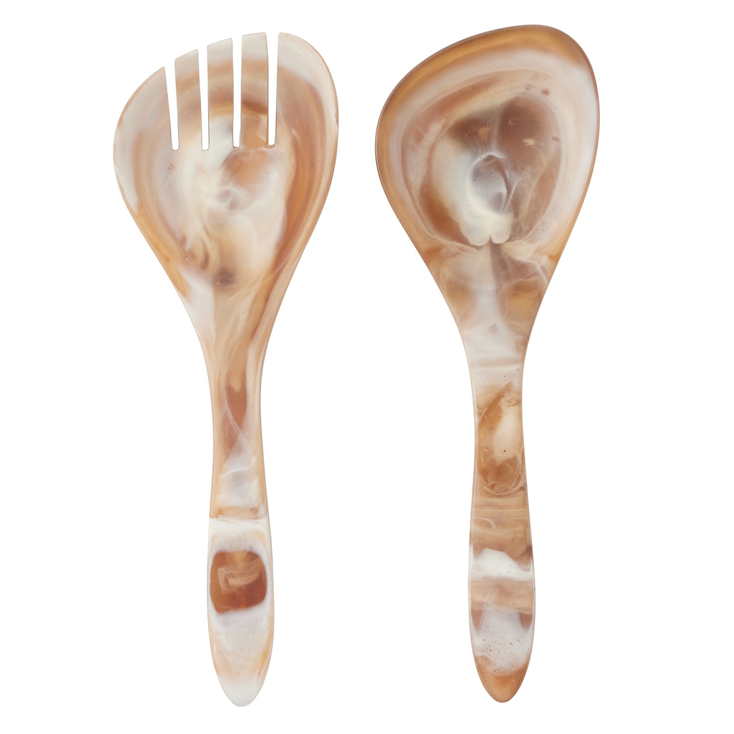 Laney Brown Swirled 2-Piece Serving Set – Hudson & Vine