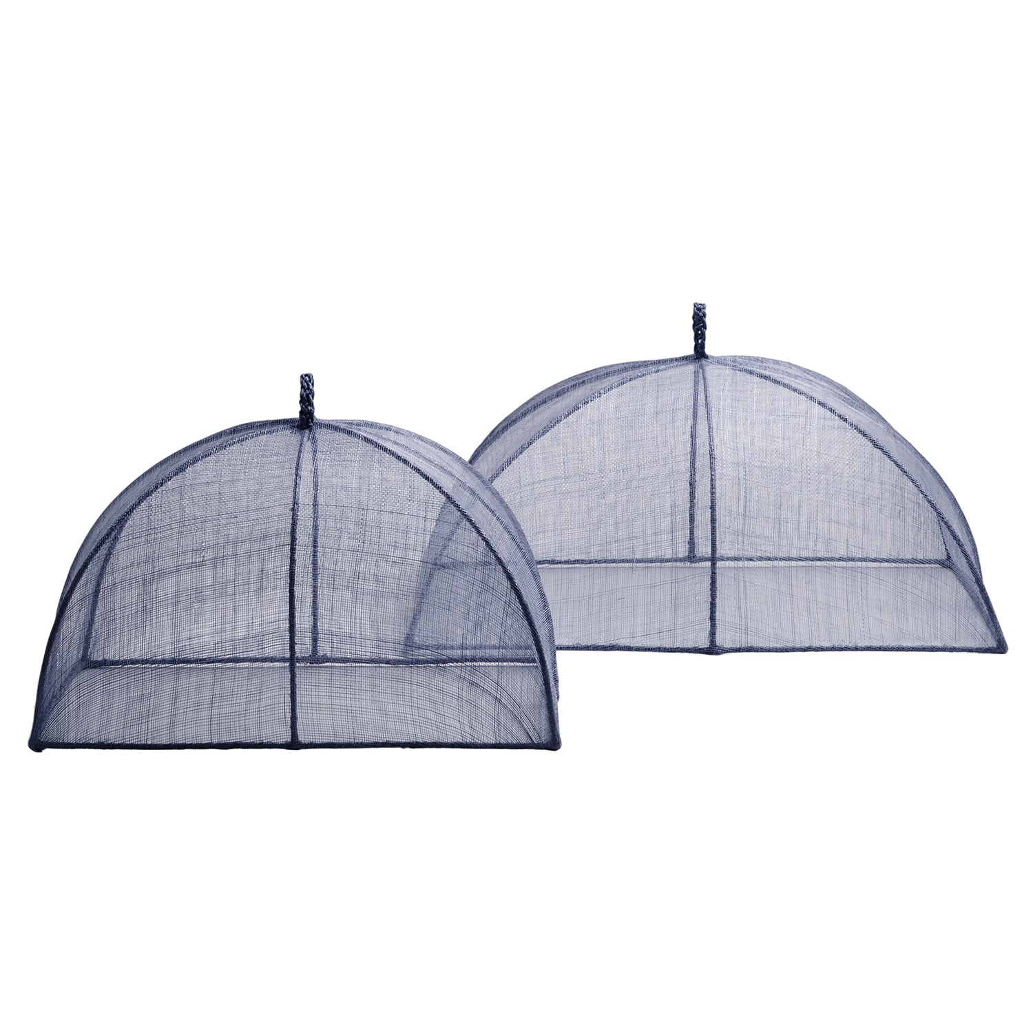 Rachel Slate Blue Rectangular Food Covers Set/2 – Hudson & Vine