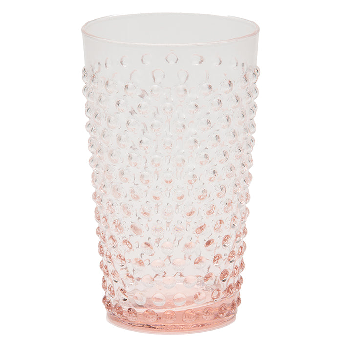 Sofia Pink Hand Blown Glass Highball Glasses Set/6 – Hudson & Vine