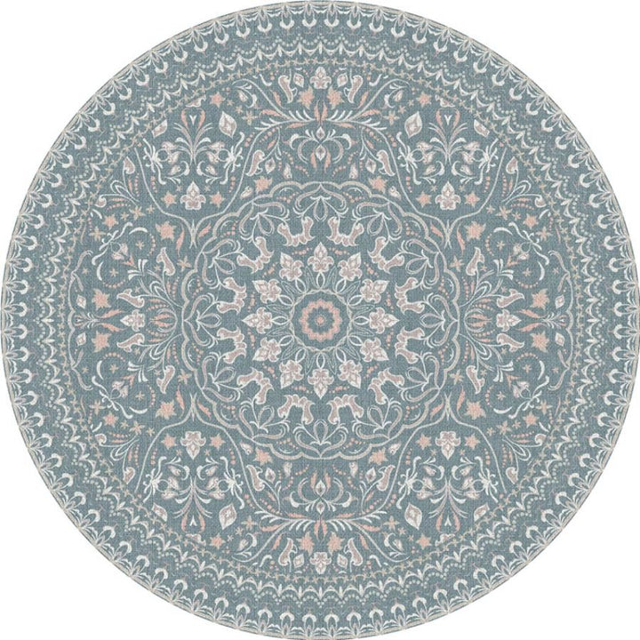 Adama Vinyl Round Rug/Mat (Mali_T) – Hudson & Vine