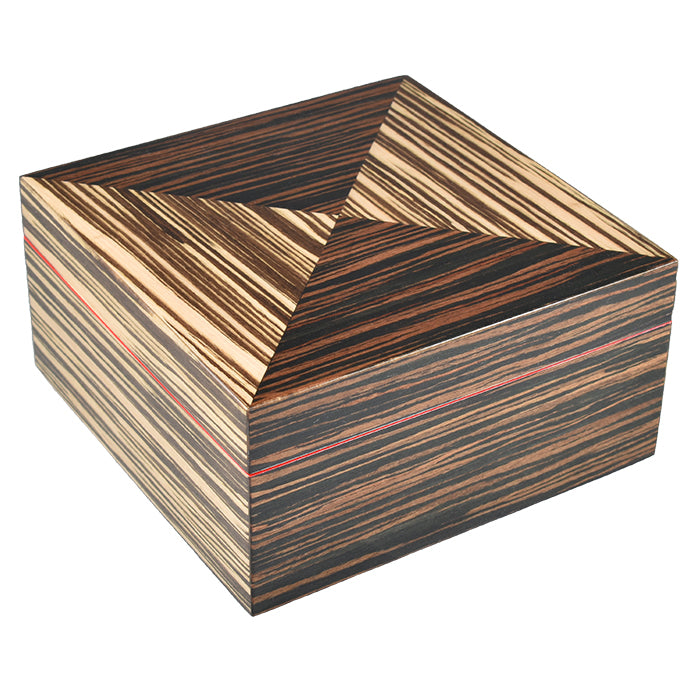 Lacquer Square Hinged Box 8x8 (Metro Design) – Hudson & Vine