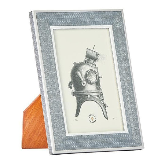 Aberdeen Steel Blue Abaca Resin Picture Frames – Hudson & Vine