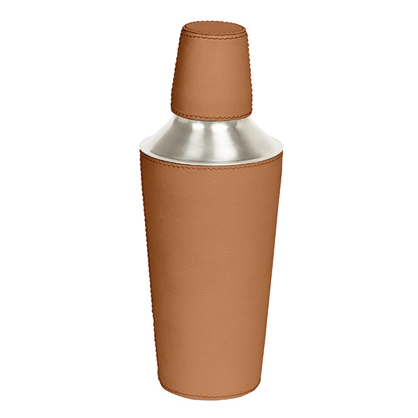 Brisbane Cognac Marine Leather Cocktail Shaker