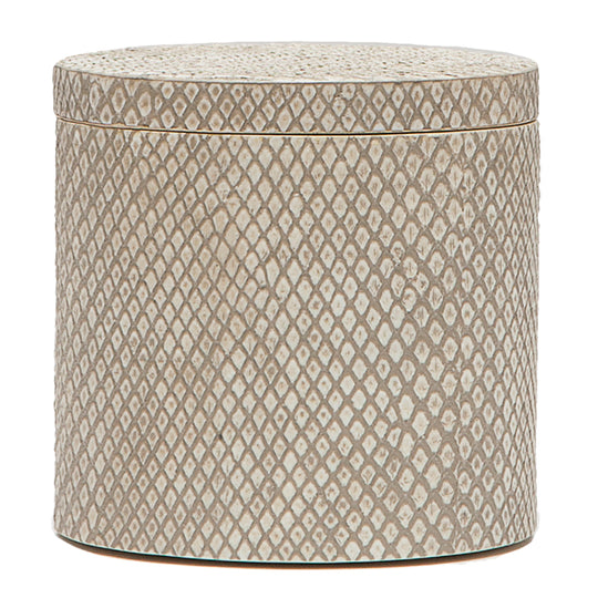 Goa Faux Boa Bathroom Accessories (Sand) – Hudson & Vine