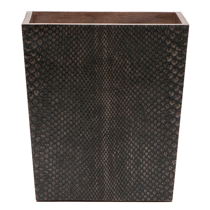 Goa Faux Boa Bathroom Accessories (Dark Mushroom) – Hudson & Vine