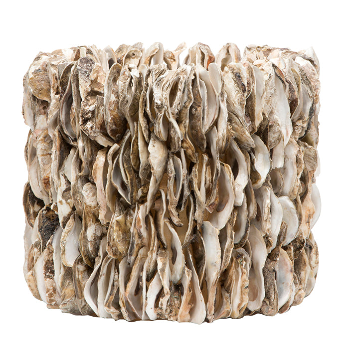 Halifax Natural Oyster Shell Hurricane - Large – Hudson & Vine