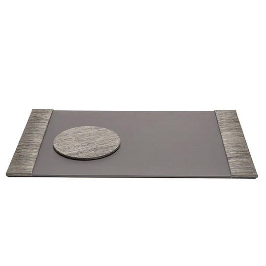 Napali Dark Gray Desk Blotter Set – Hudson & Vine