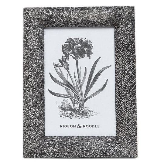 Oxford Faux Shagreen Picture Frames (Cool Gray) – Hudson & Vine
