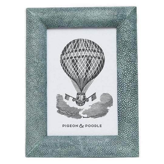 Oxford Faux Shagreen Picture Frames (Turquoise) – Hudson & Vine