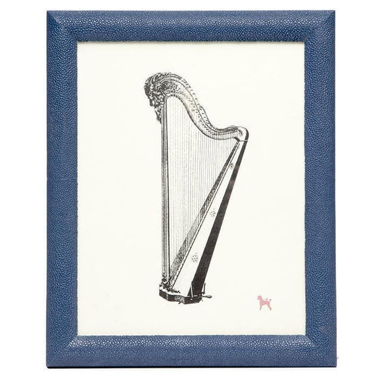 Oxford Faux Shagreen Picture Frames (Navy) – Hudson & Vine